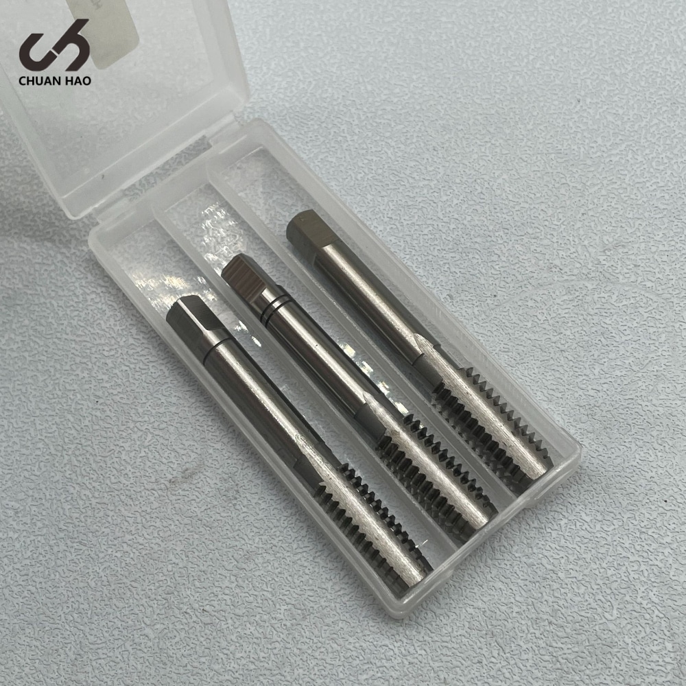 CH Factory Custom HSS M2-M24 Hand Straight Flute Taps Set | Chseiko Tools
