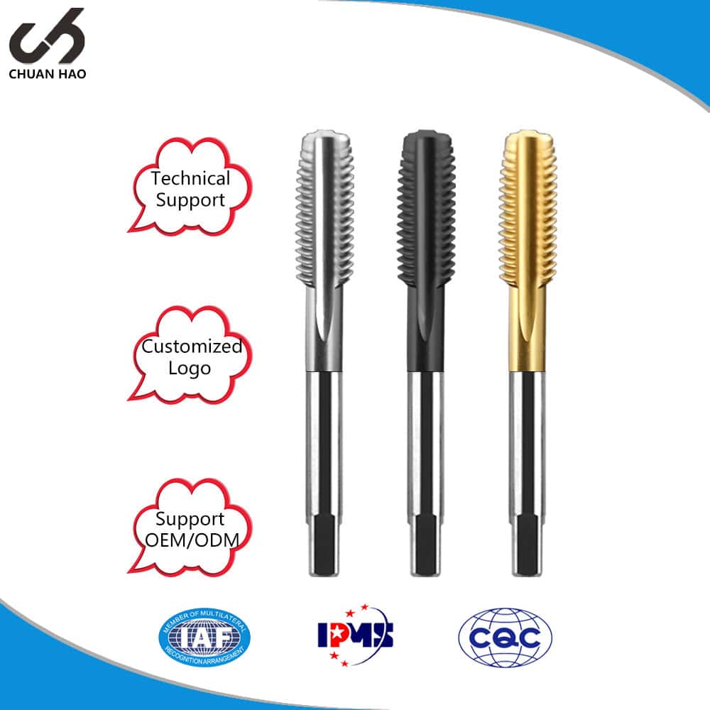 CH Factory Custom HSSE M1-M12 ST Straight Flute Taps | Chseiko Tools